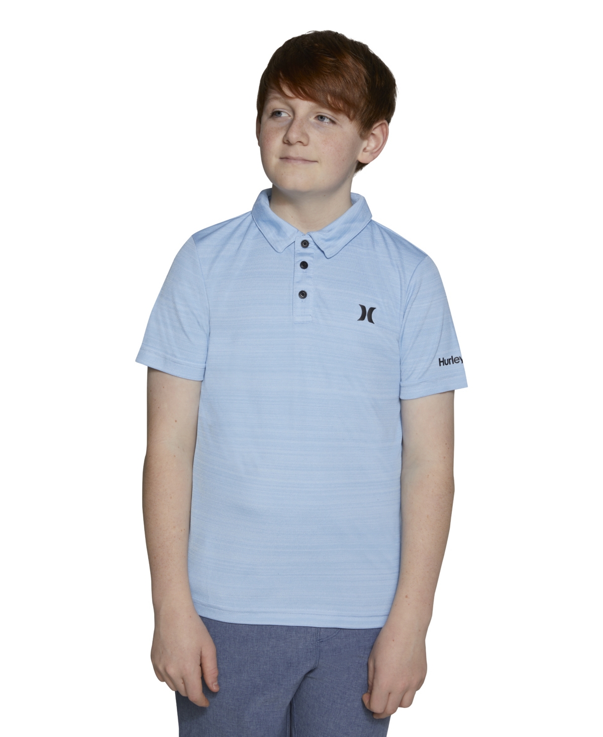 Click here for Hurley Big Boys H20-dri Belmont Polo Shirt - Psych... prices