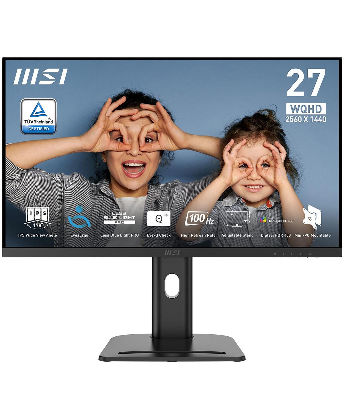 Click here for Msi Pro MP273QP E2 27" 16:9 Wqhd 100Hz Ips Le... prices