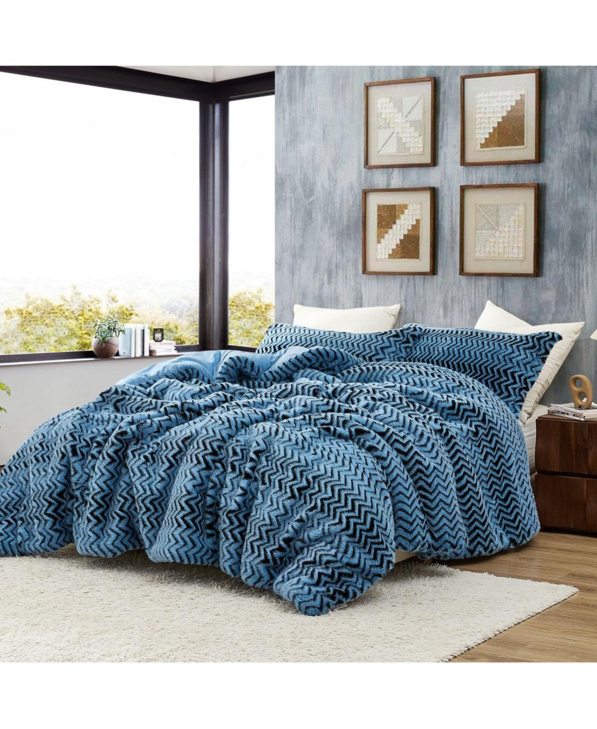 Click here for Coma Inducer Peak of Plush Oversized Comforter Set... prices