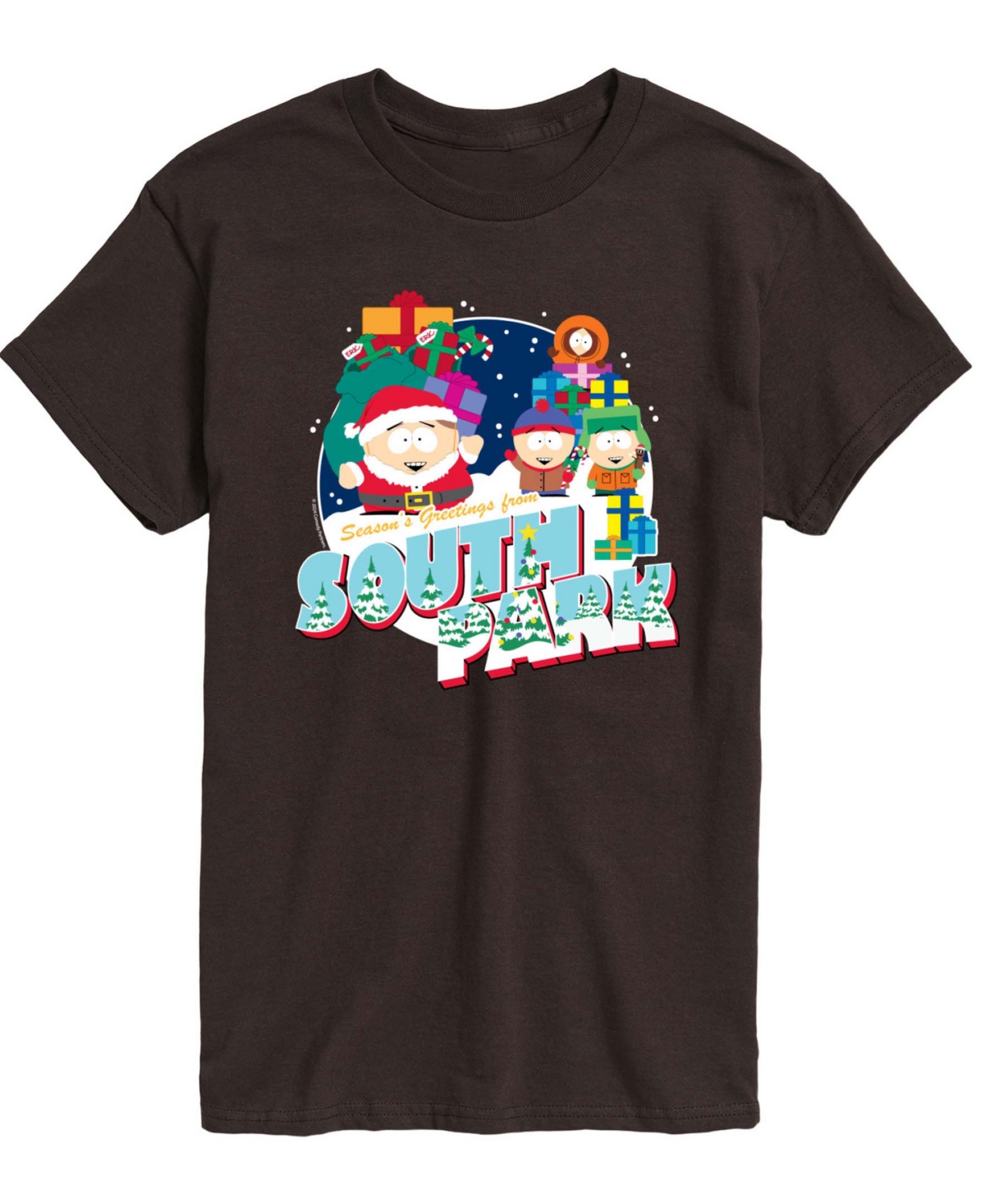 Click here for Airwaves Mens Pull-Over Classic-Fit T-Shirt - Brow... prices