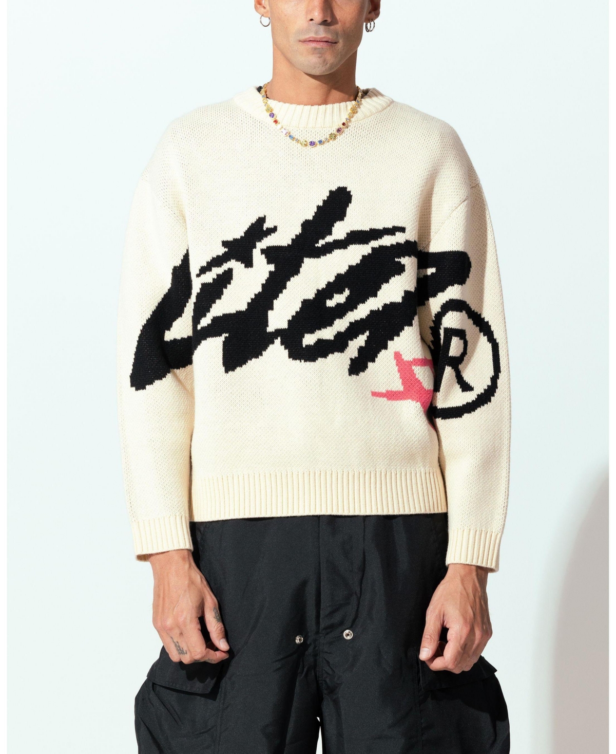 Click here for Loiter Mens Spider Knit Sweater prices