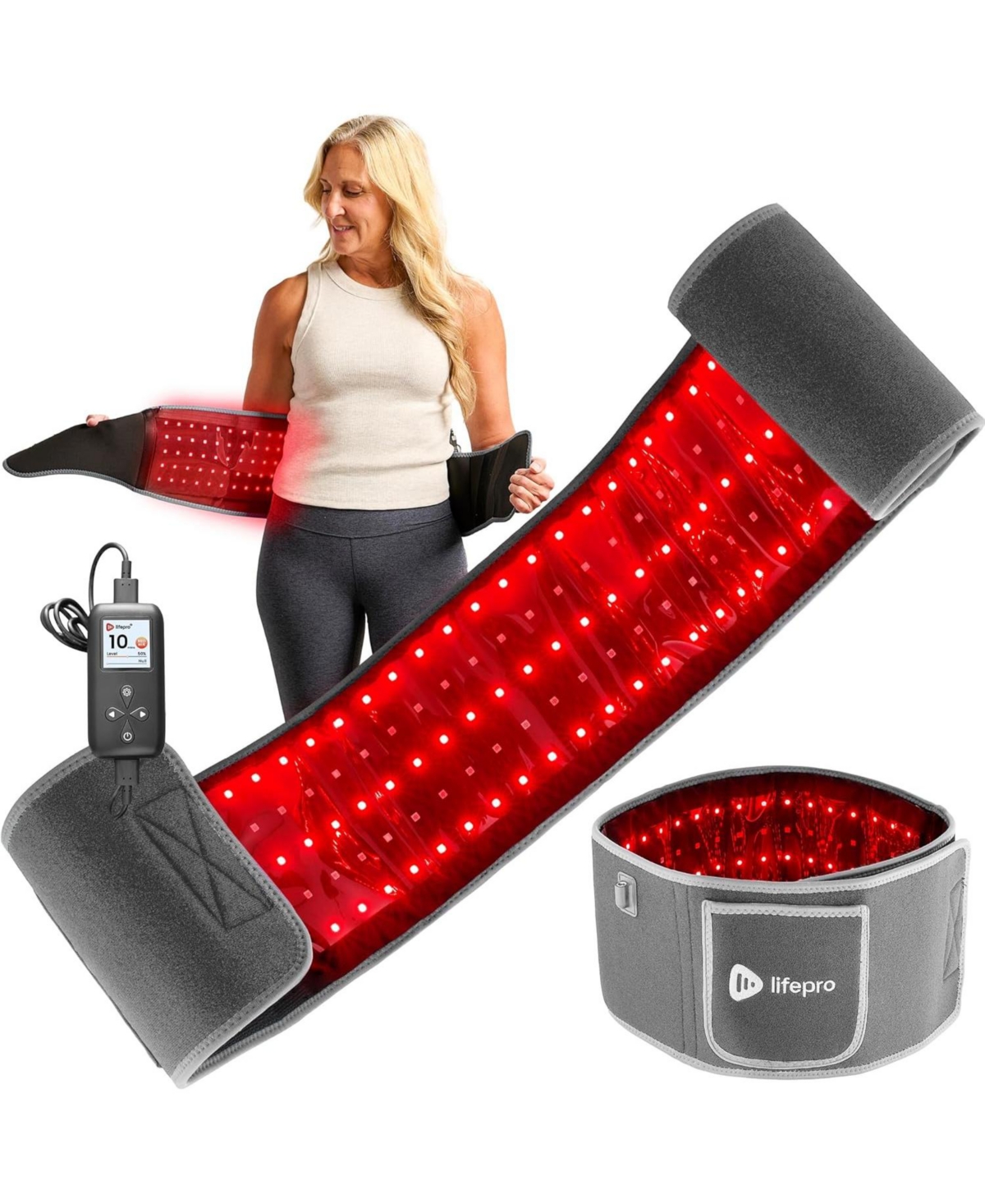 Click here for LifePro Red Light Therapy Belt for Muscle Relaxati... prices