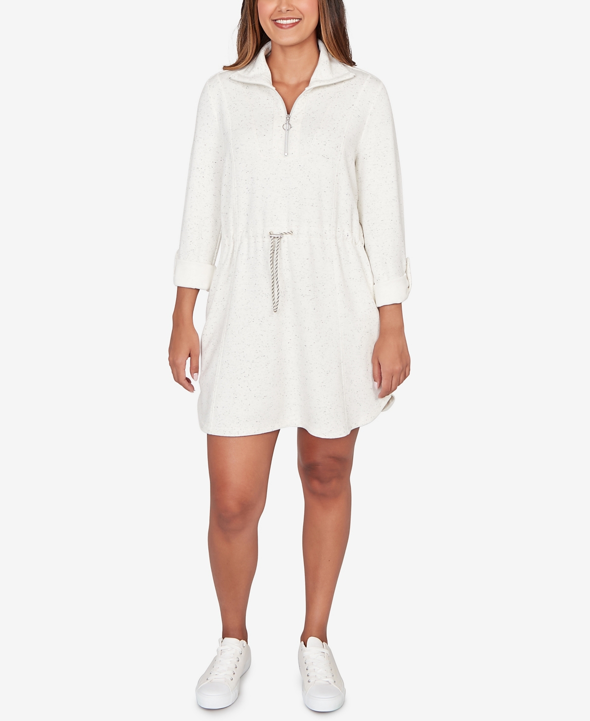 Click here for Ruby Rd. Petite Flecked Ultra Knit Sneaker Dress -... prices