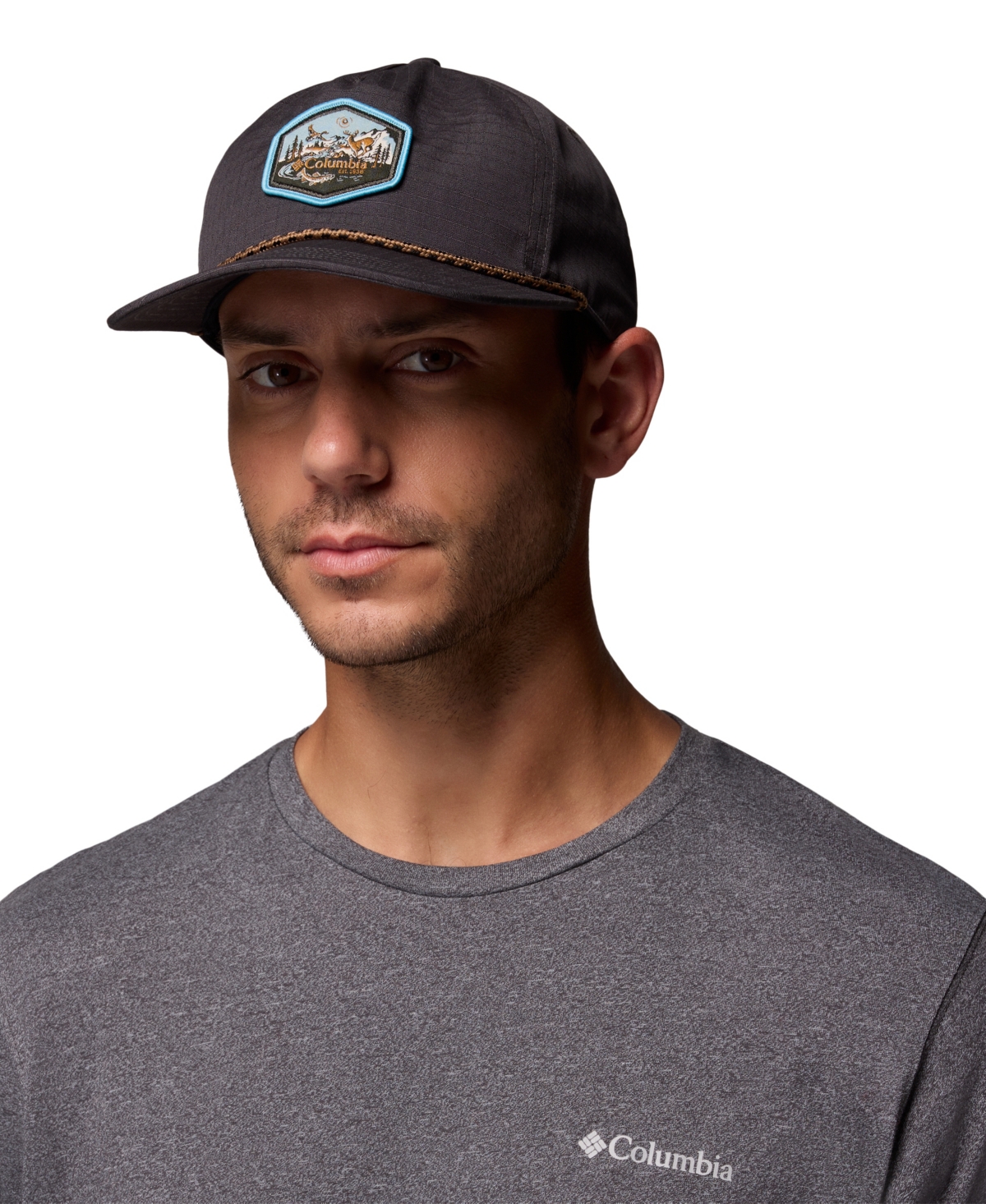 Click here for Columbia Mens Ratchet Strap Snap Back Hat - Shark/... prices