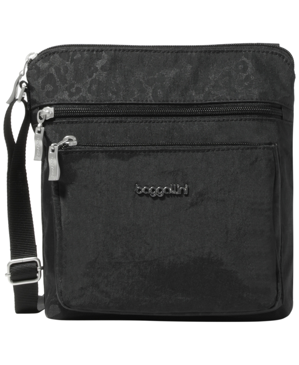 Click here for Baggallini Womens Pocket Crossbody - Black Chee prices