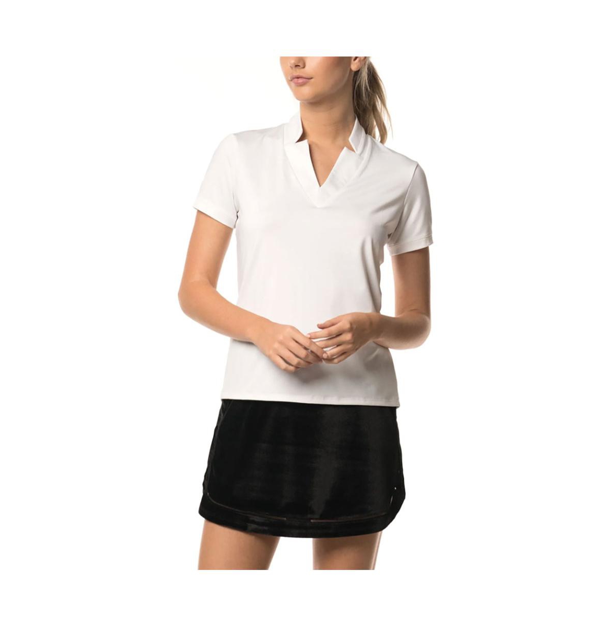 Click here for Lucky In Love Womens Chi Chi Shortsleeve Golf Shir... prices
