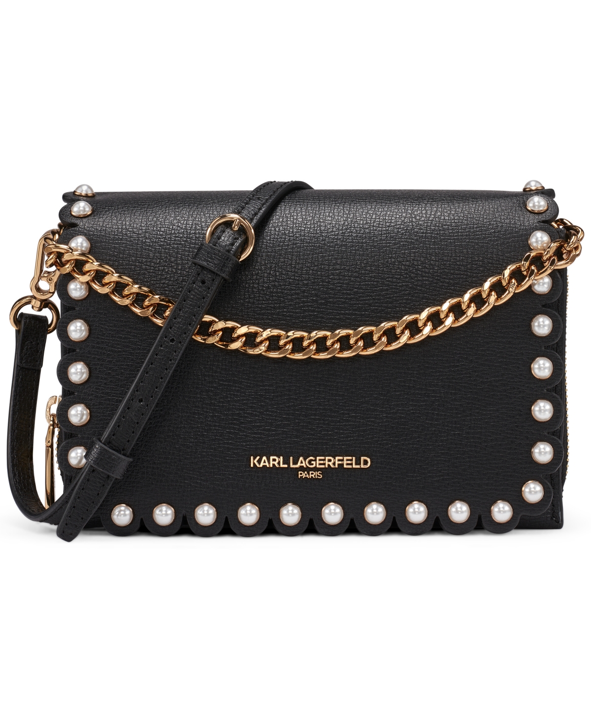 Click here for Karl Lagerfeld Paris Lourdes Small Crossbody Bag -... prices