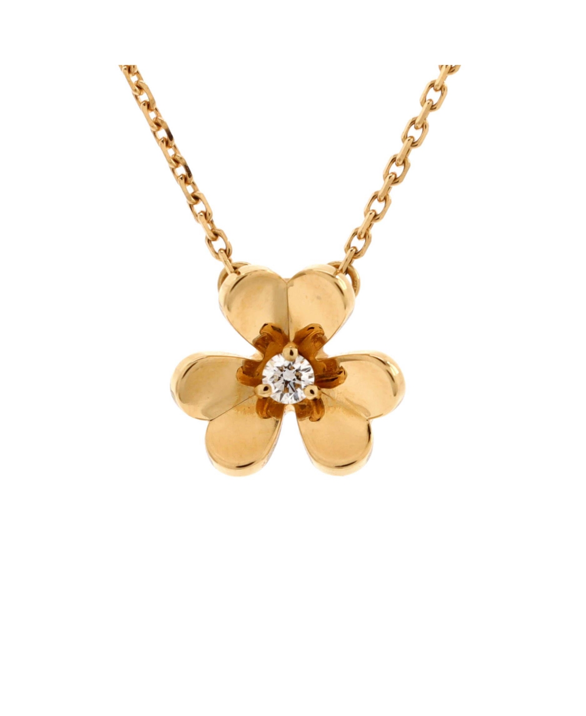 Click here for Pre-Owned Van Cleef & Arpels Frivole Pendant Neckl... prices