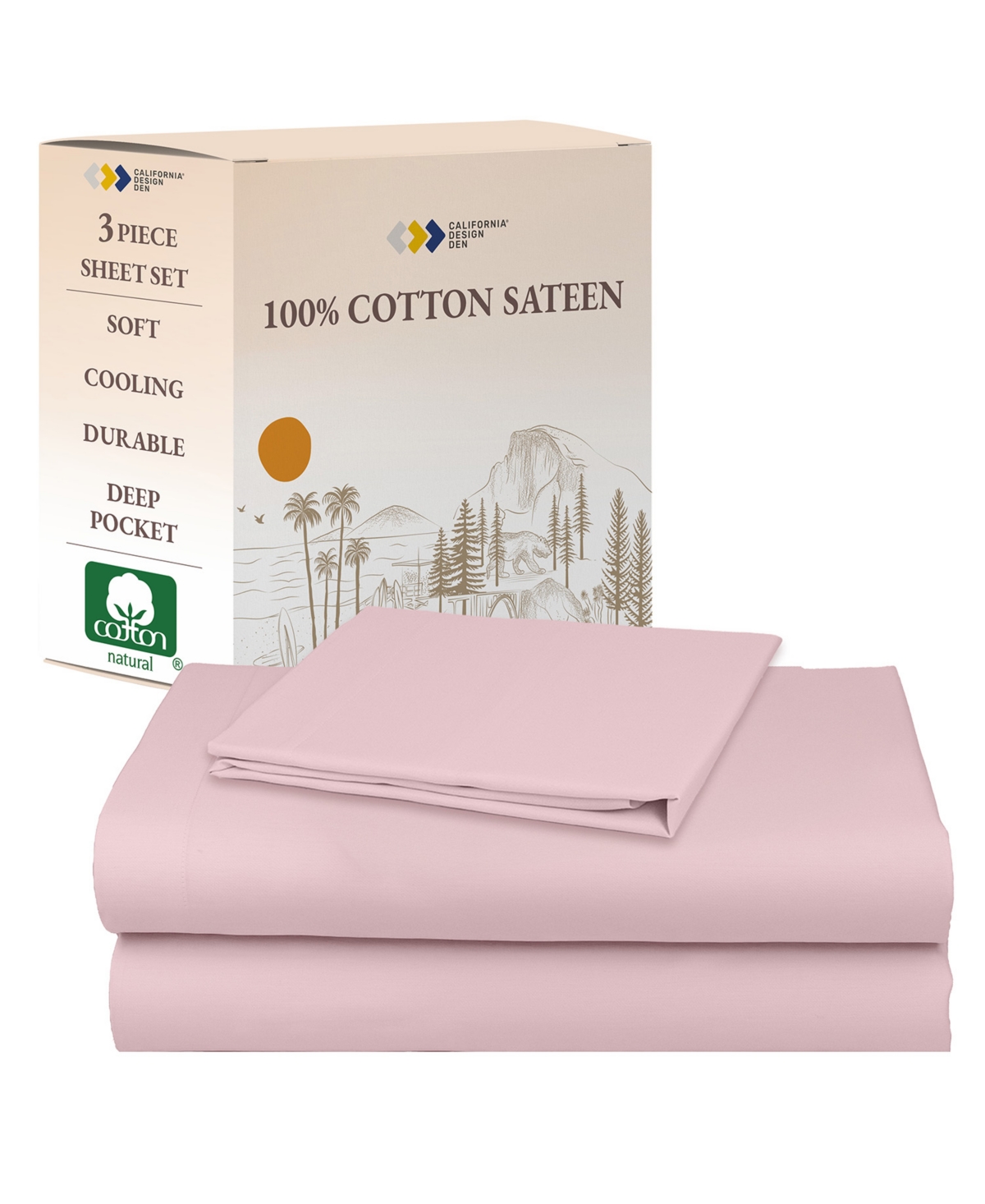 Click here for Soft 100 Cotton Sheets Set - Cooling Durable Satee... prices
