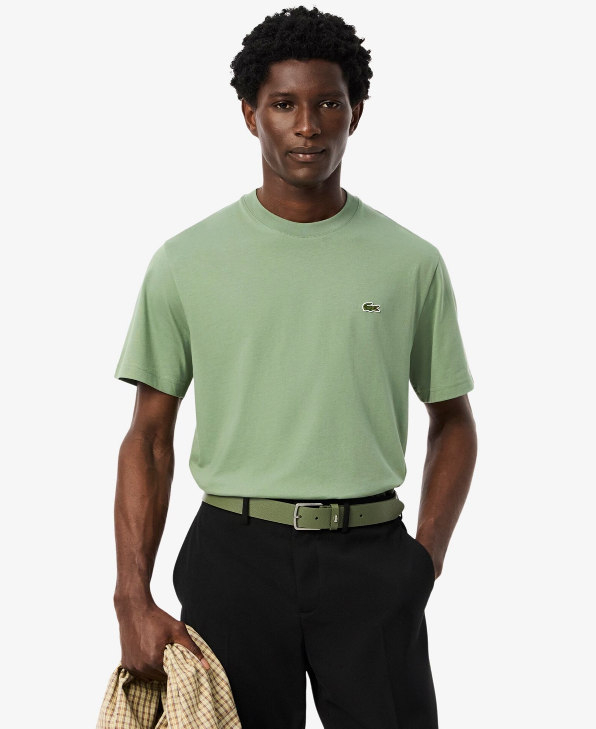 Click here for Lacoste Mens Classic Fit Short Sleeve Crewneck Log... prices