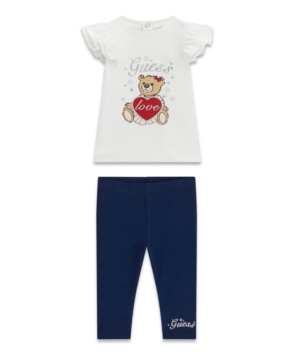 Click here for Guess Baby Girls Short-Sleeve T-Shirt and Leggings... prices