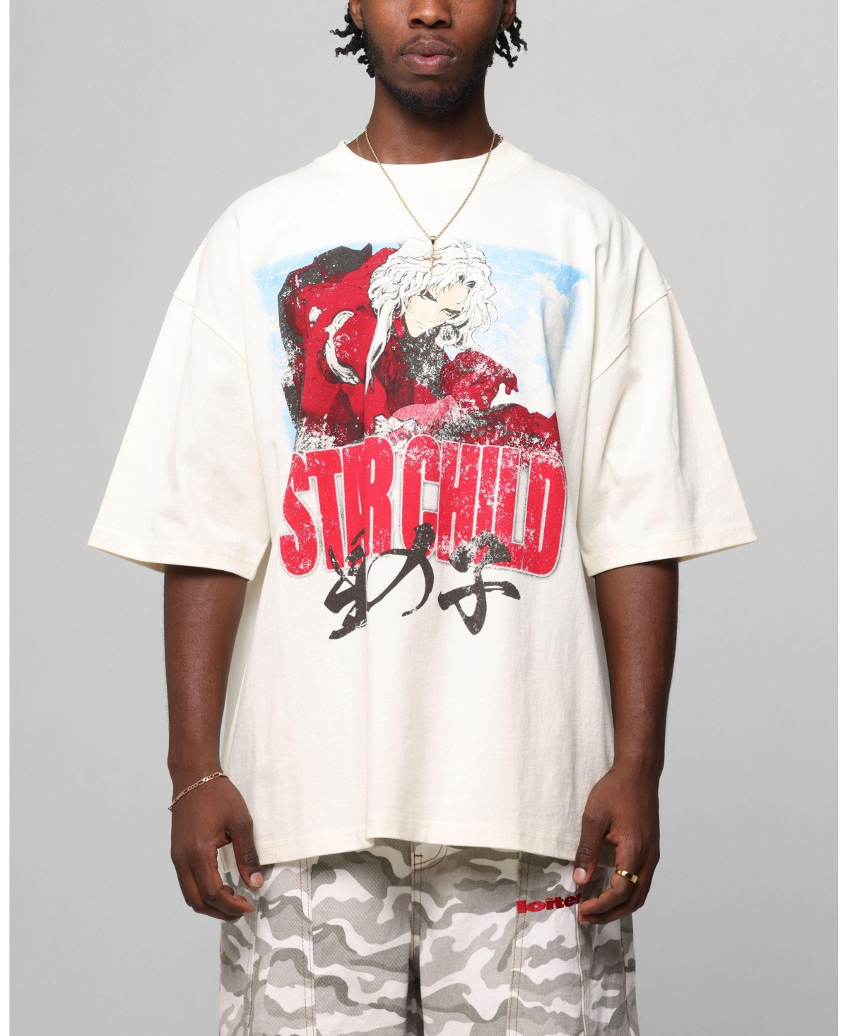 Click here for Loiter Mens Sebastian Vintage Tee - White prices