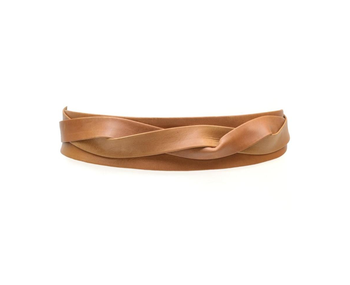 Click here for Ada Collection Women Midi Wrap Belt - Tan prices