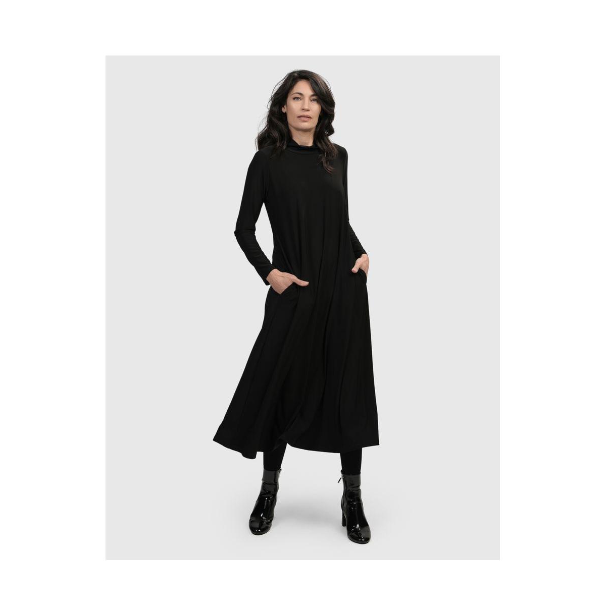 Click here for Alembika Womens Essential A Line Dress - Black prices