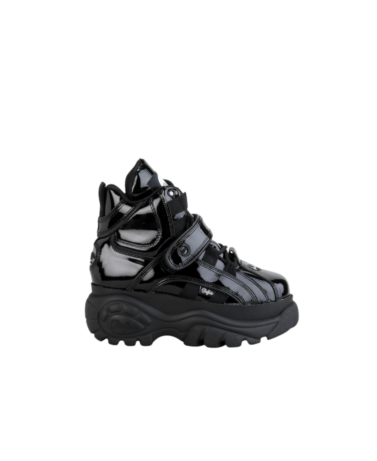 Click here for Buffalo Boots Classic High Patent Leather Sneaker... prices