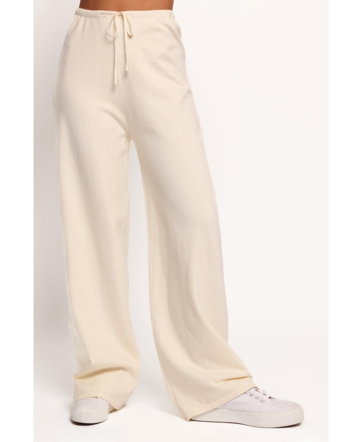 Click here for Petal and Pup Womens Ash Knitted Pants - White prices