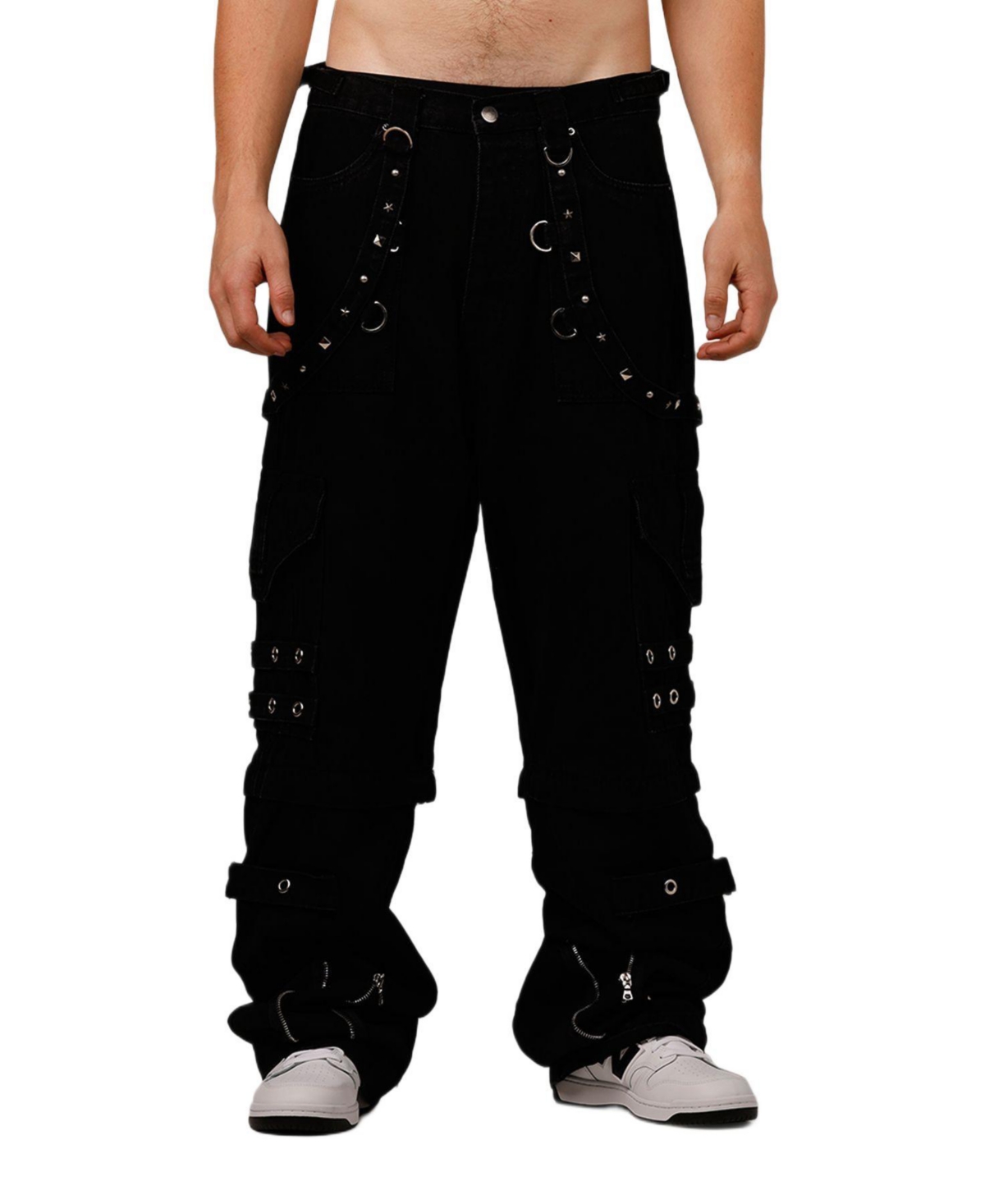 Click here for mnml Mens Ultra Baggy Heavy Raver Denim - Black prices