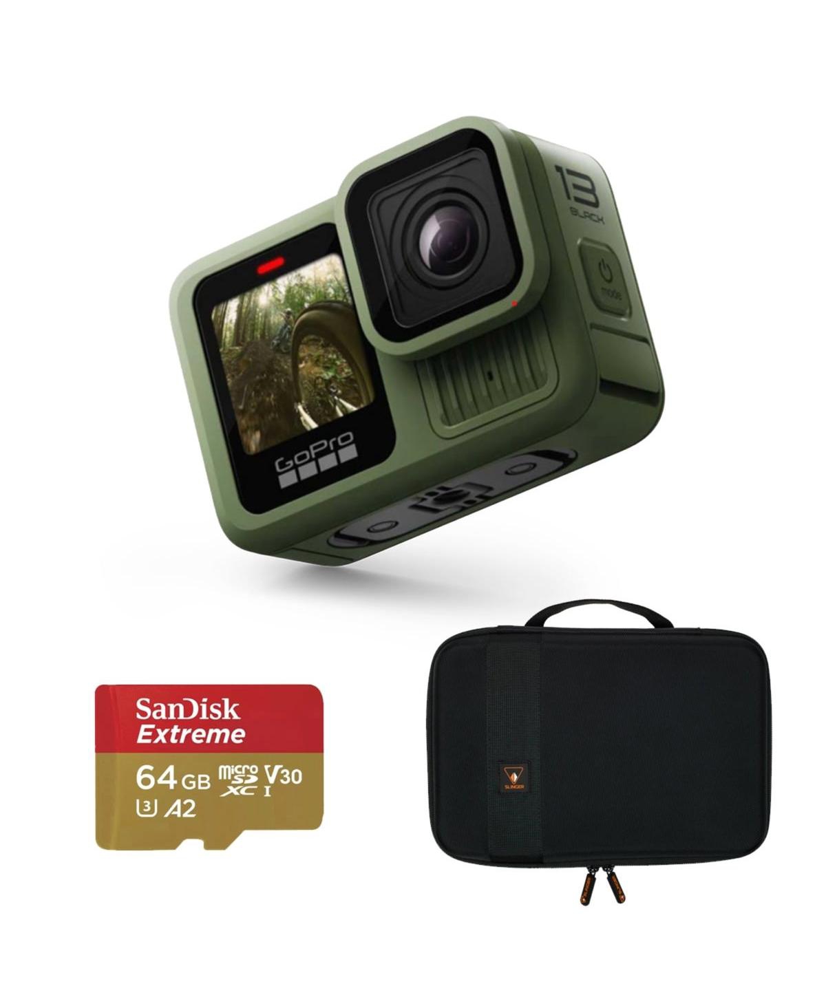 Click here for GoPro HERO13 Black in Forest Green Bundle with 64G... prices