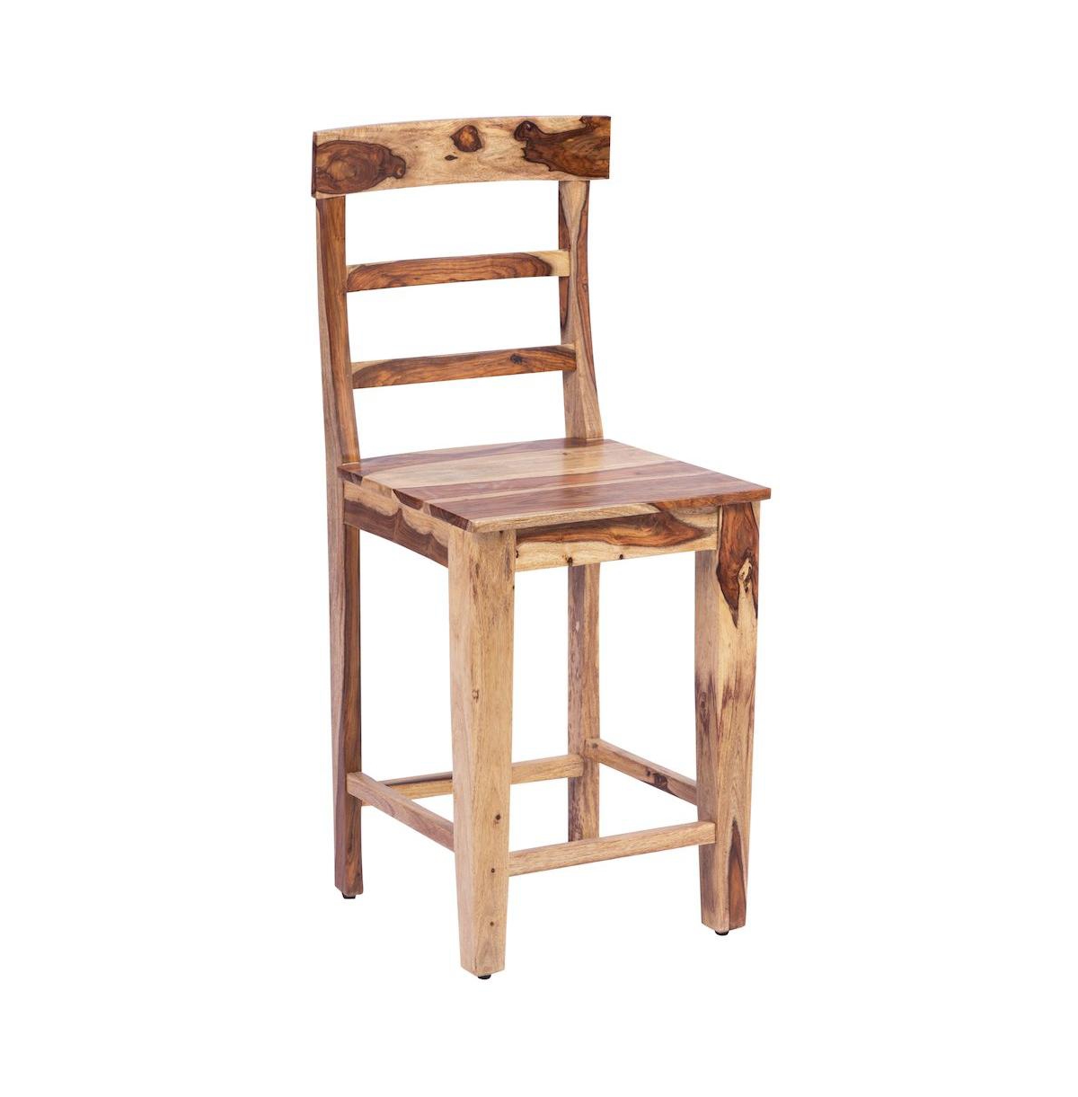 Click here for Porter Designs Taos Solid Sheesham Wood Counter Ch... prices