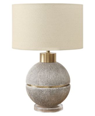 Monarch Specialties Lighting 26" Plastic Table Lamp - Macy's