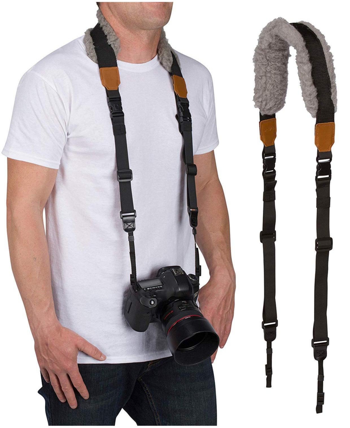 Click here for Movo Mp-SS8 Dslr Camera Strap Quick Release Sheeps... prices