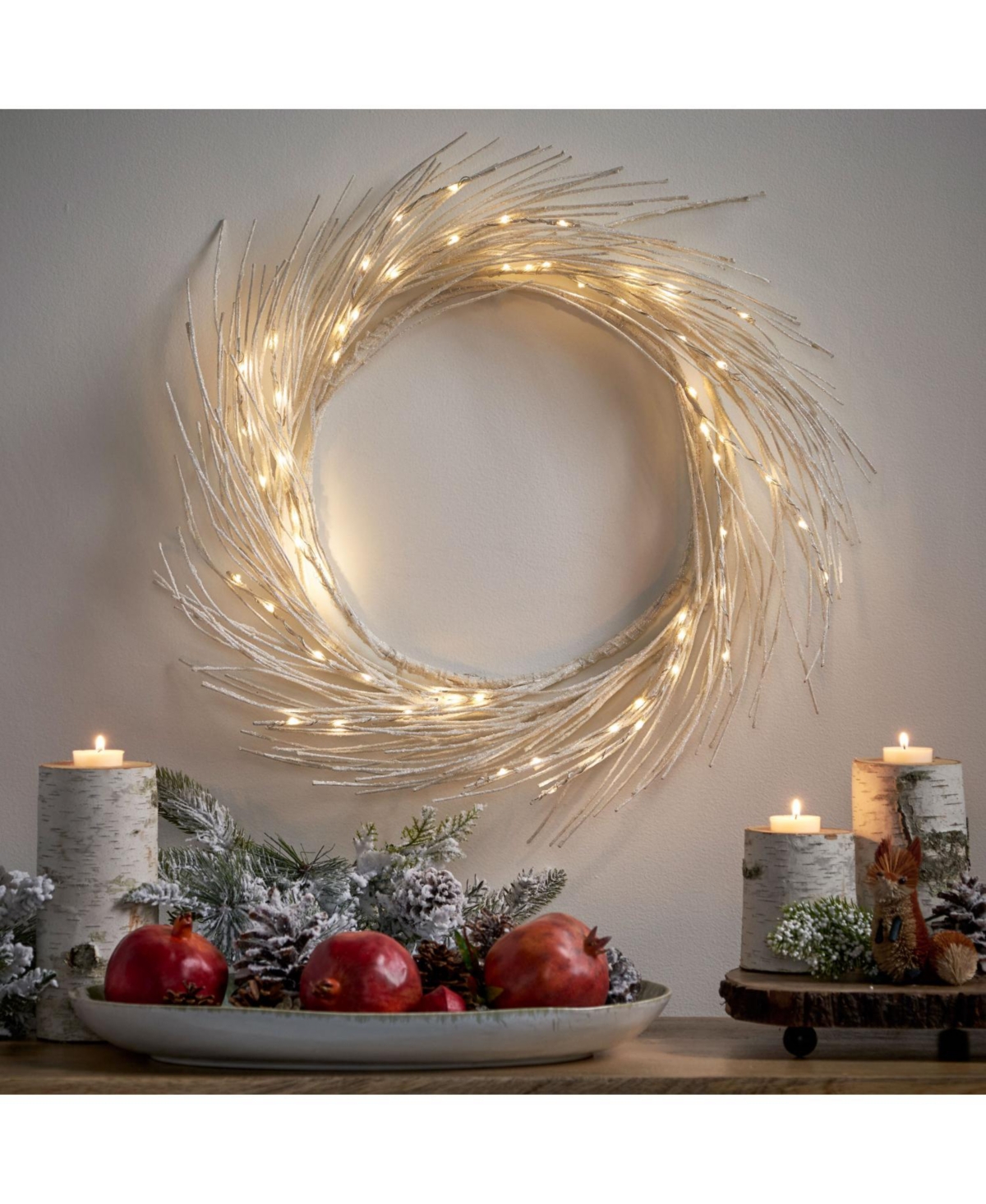 Click here for Streamdale Furniture 24" Led Paper & Iron Hol... prices