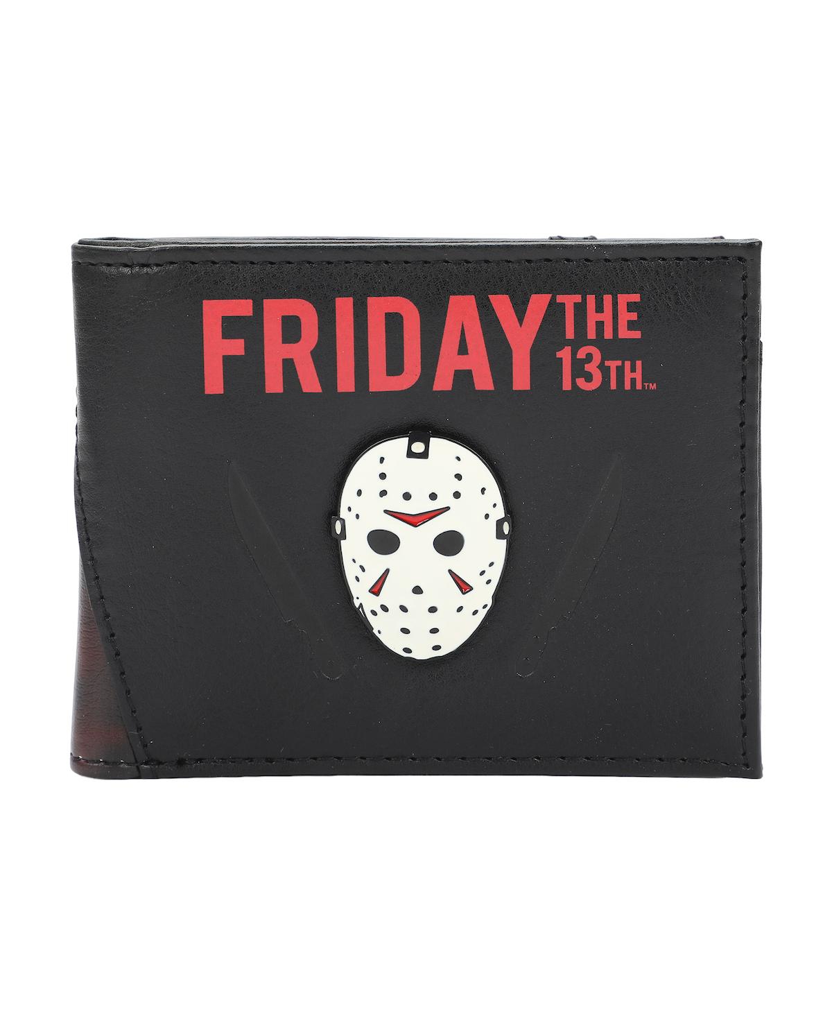Click here for Friday the 13th Mens Jason Mask Black Bifold Walle... prices
