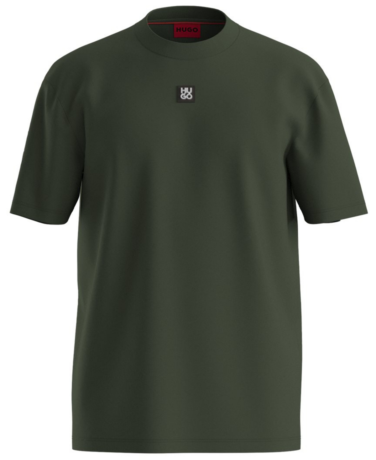 Click here for Hugo Boss Mens Interlock Crewneck T-Shirt - Dark G... prices