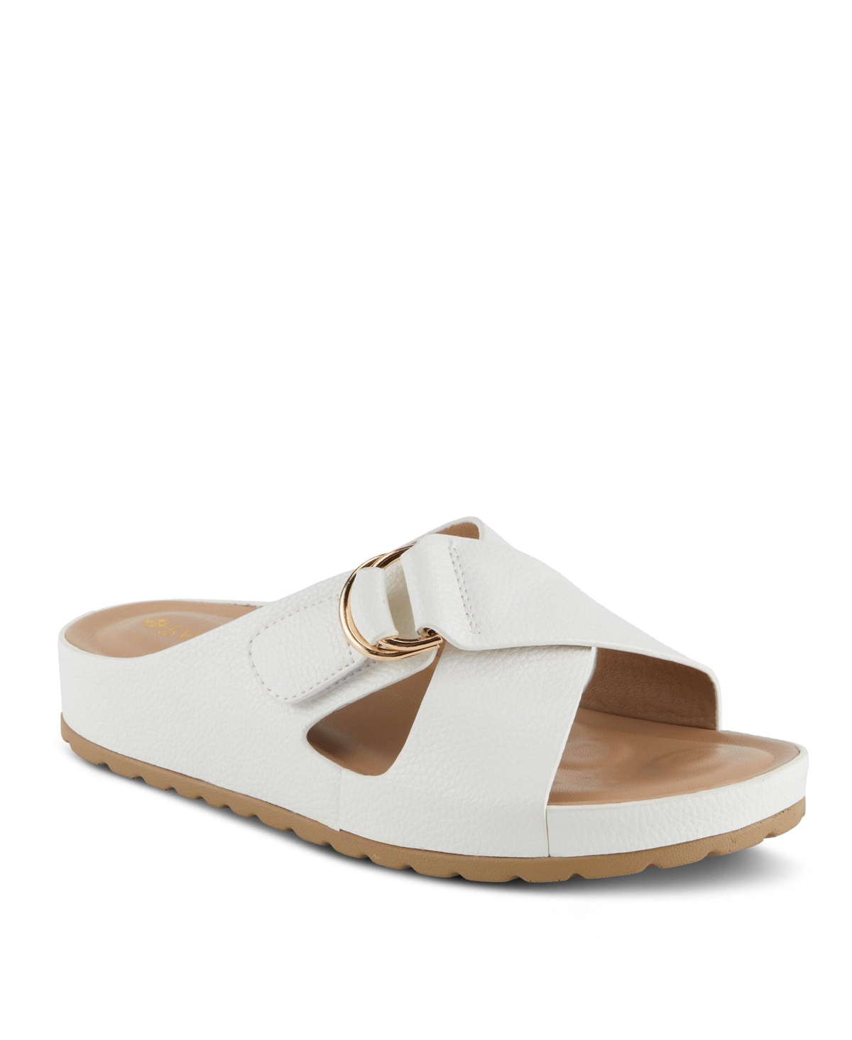 Click here for Patrizia Women s Rutha Criss-Cross Strap Slide San... prices