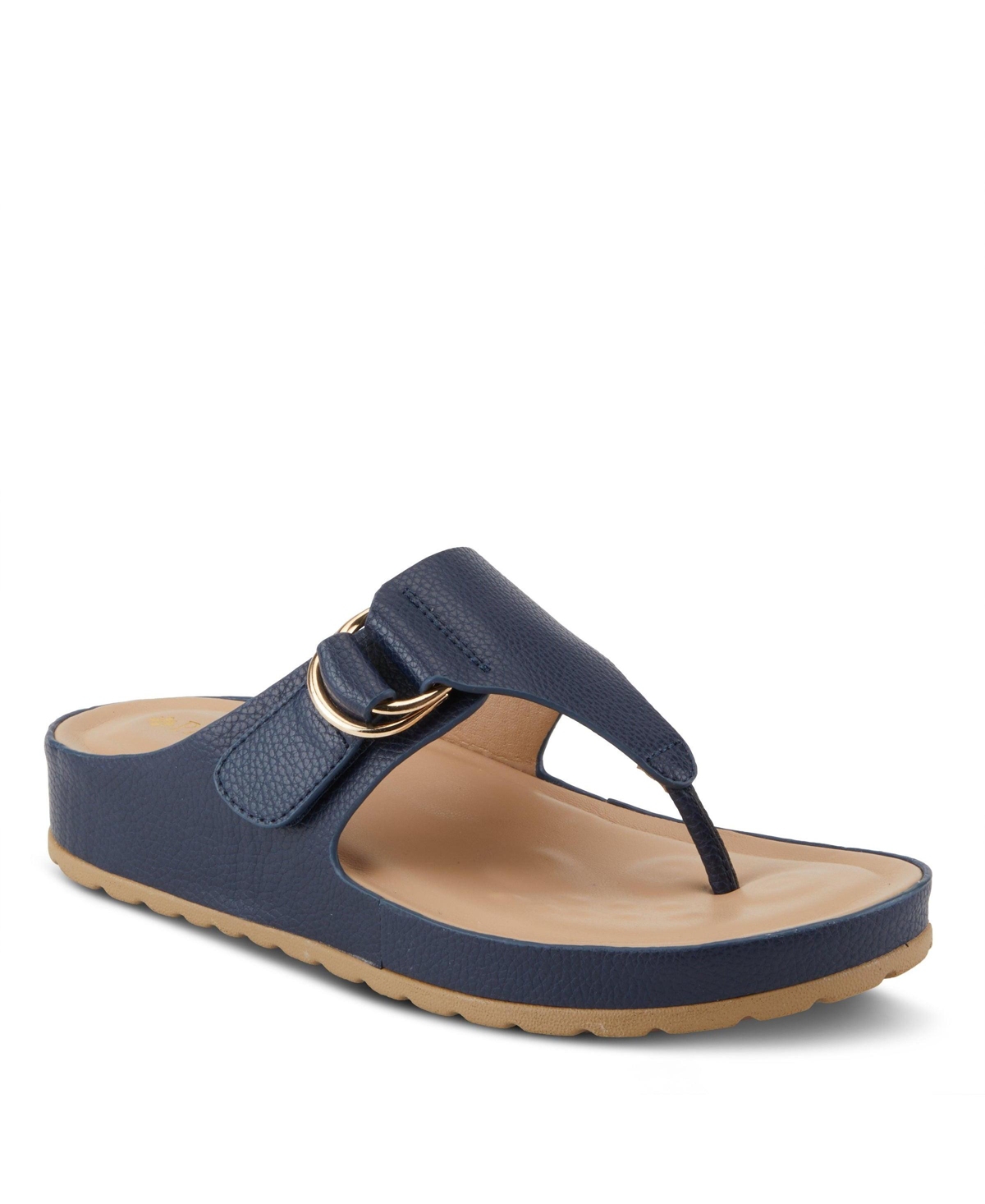 Click here for Patrizia Womens Rozeta Toe Thong Sandals with Gold... prices