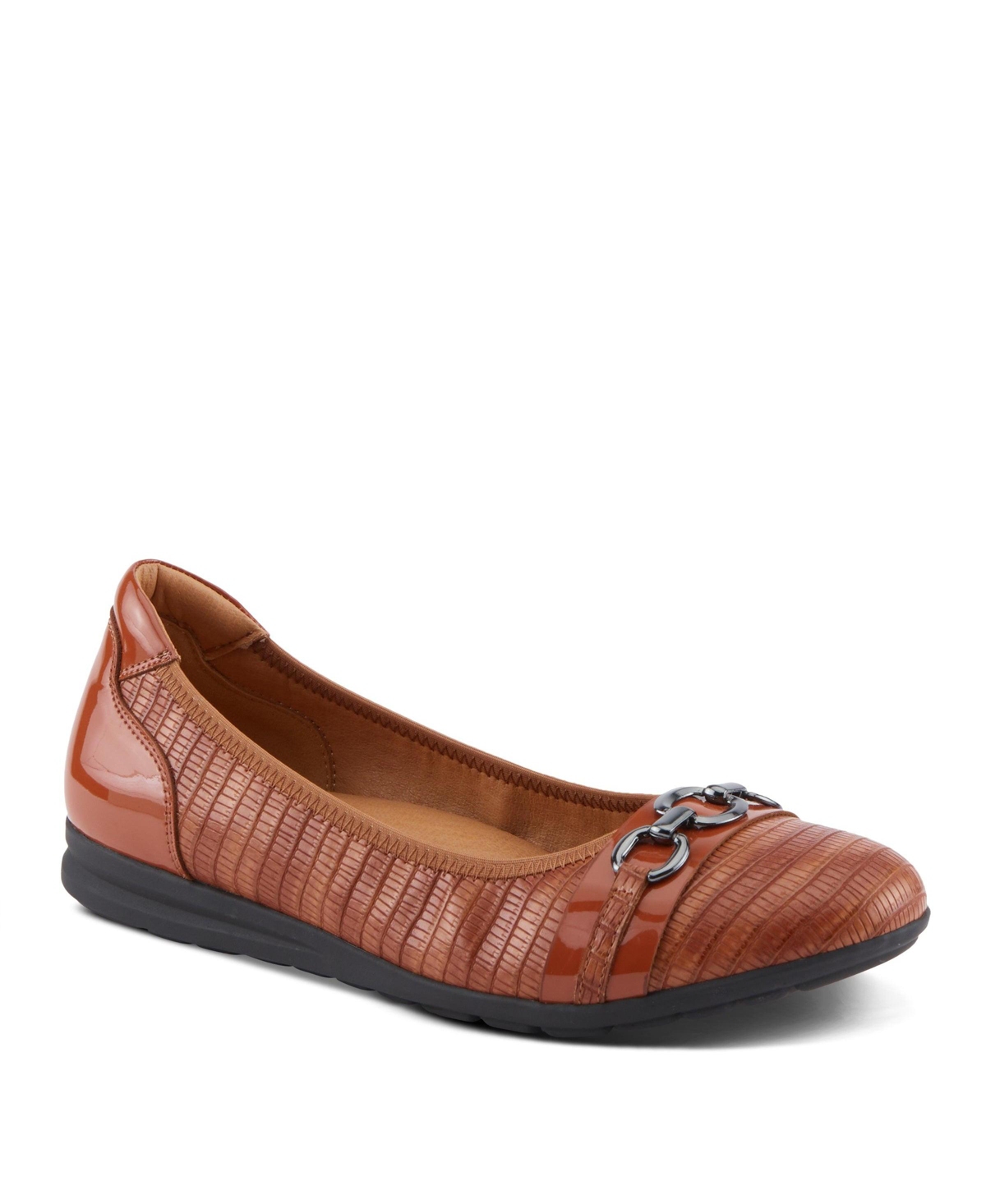 Click here for Patrizia Womens Lauryn Textured Ballet Flats with... prices