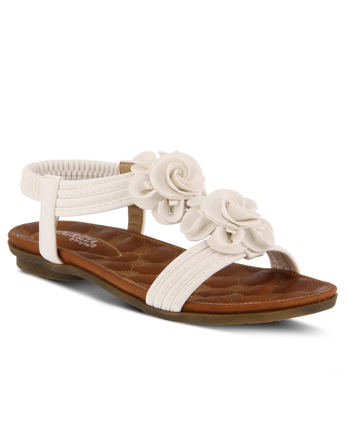 Click here for Patrizia Womens Nectarine Floral T-Strap Sandal wi... prices