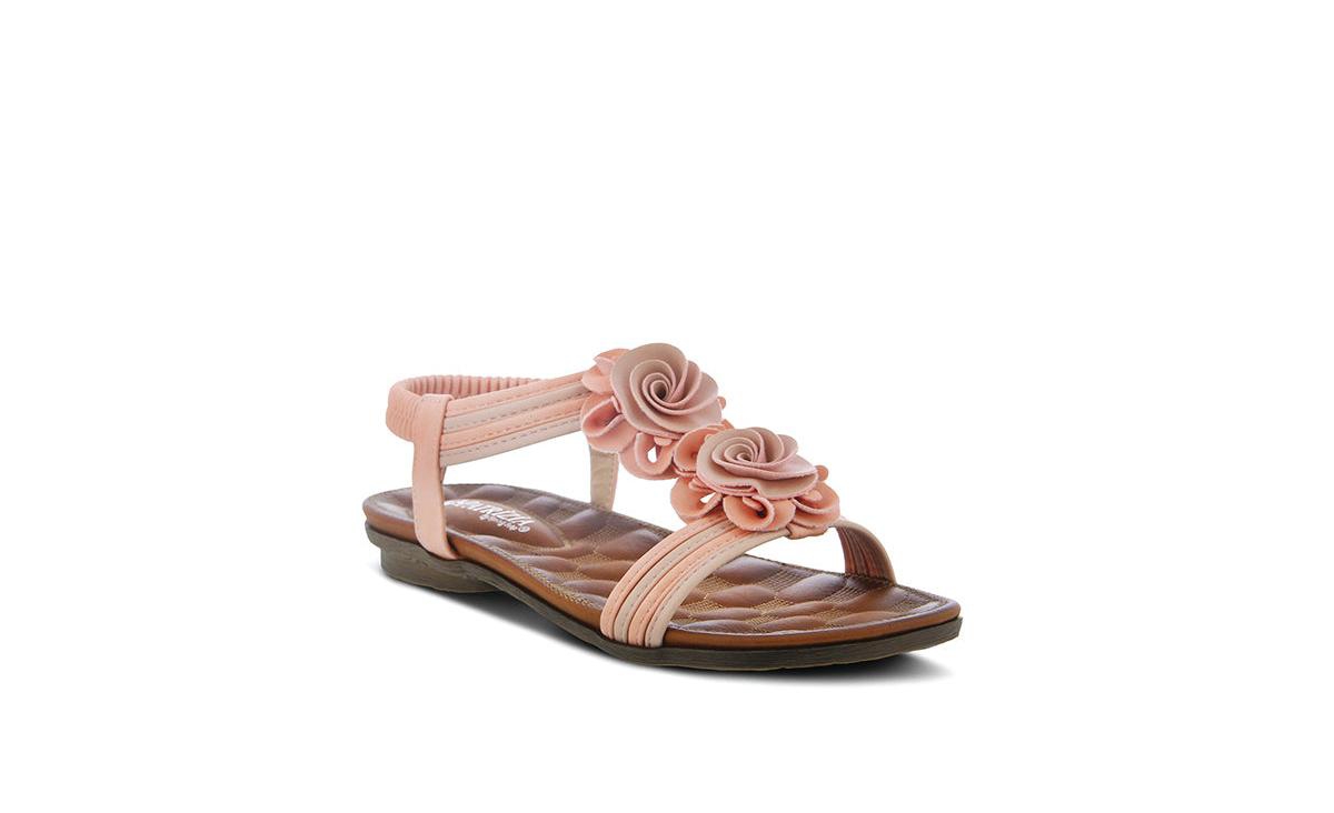 Click here for Patrizia Womens Nectarine Floral T-Strap Sandal wi... prices