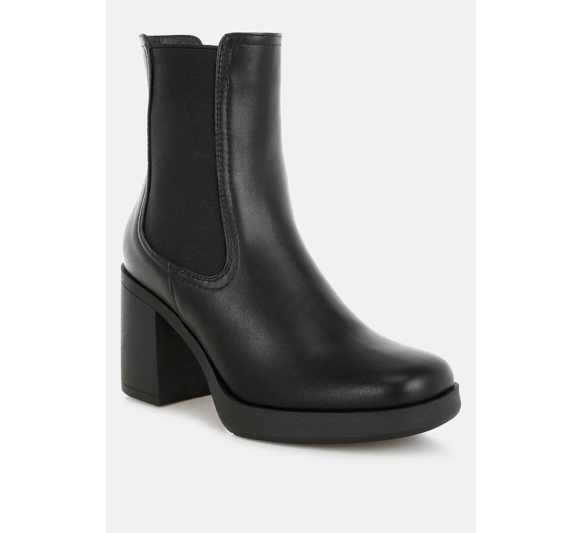 Click here for London Rag Womens Scuala Faux Leather Chelsea Boot... prices