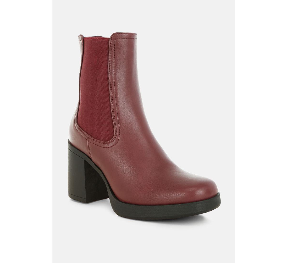 Click here for London Rag Womens Scuala Faux Leather Chelsea Boot... prices