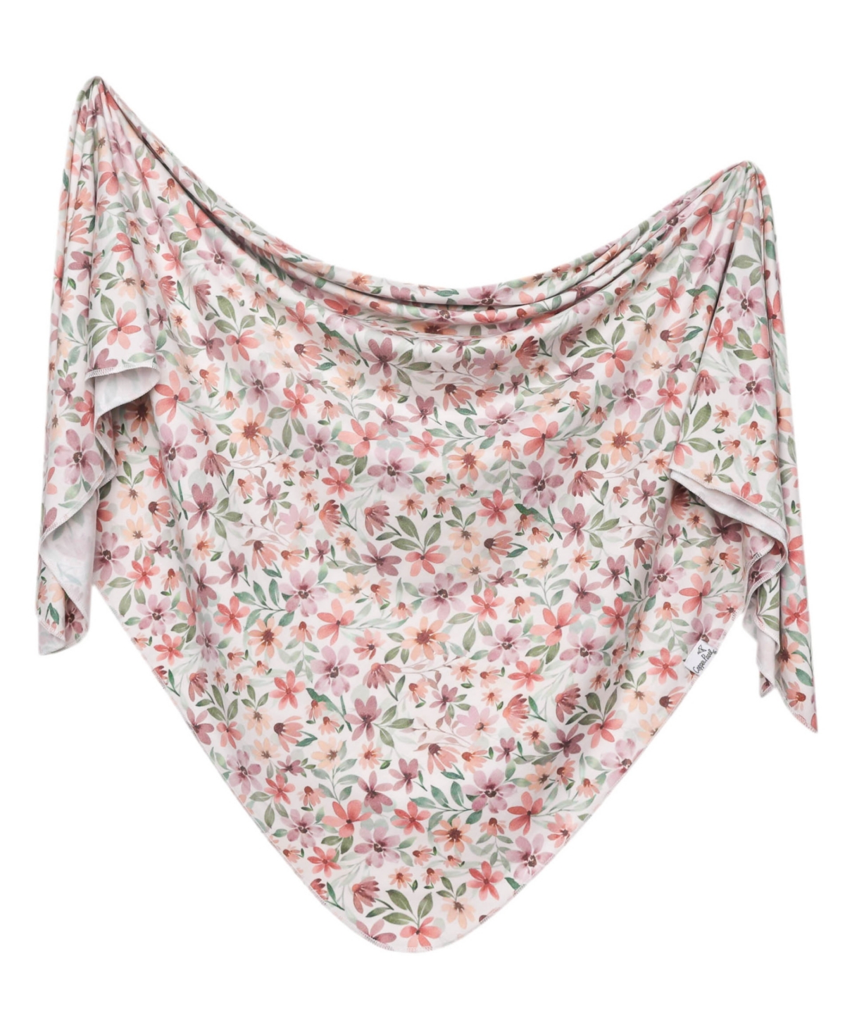 Click here for Copper Pearl Baby Girls Natalie Knit Blanket - Pin... prices