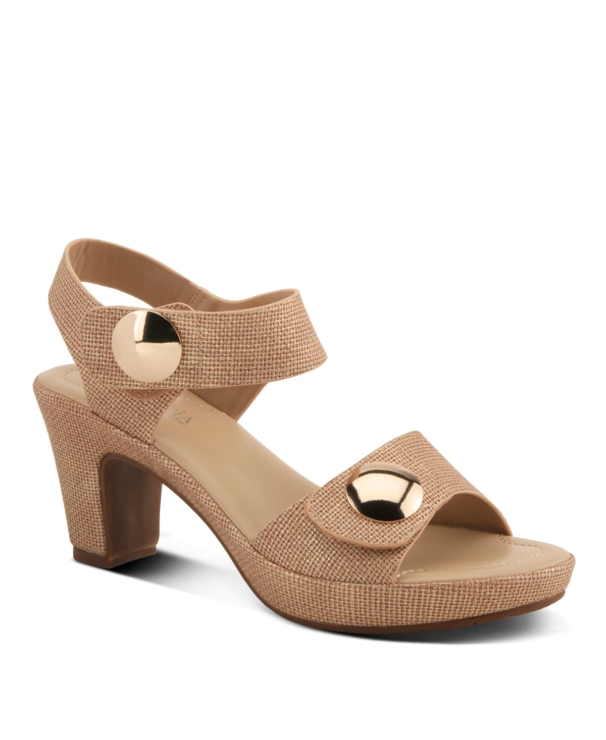 Click here for Patrizia Womens Dade-woven Textured Platform Sanda... prices