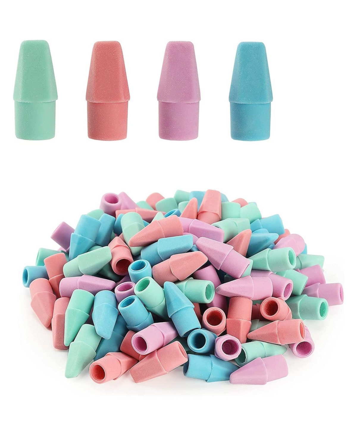 Click here for Mr. Pen Pencil Erasers Toppers  120 Pack  Pastel C... prices