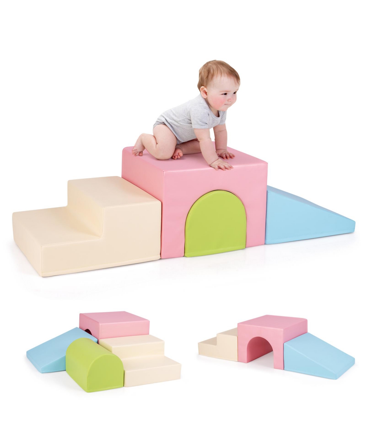 Click here for Skonyon 4-Piece Climb and Crawl Foam Block Play Se... prices