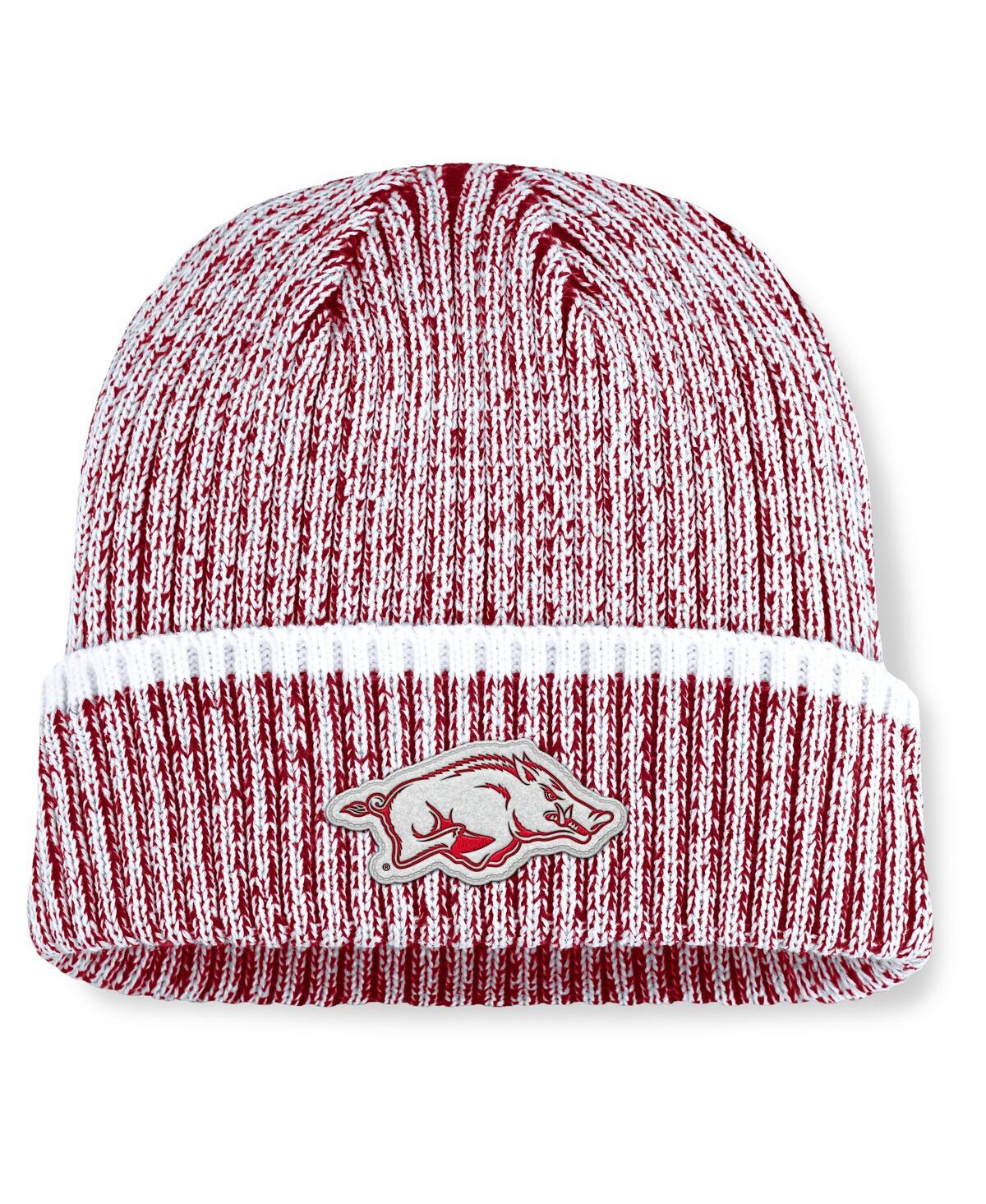 Click here for Mens Cardinal/White Arkansas Razorbacks Haze Cuffe... prices