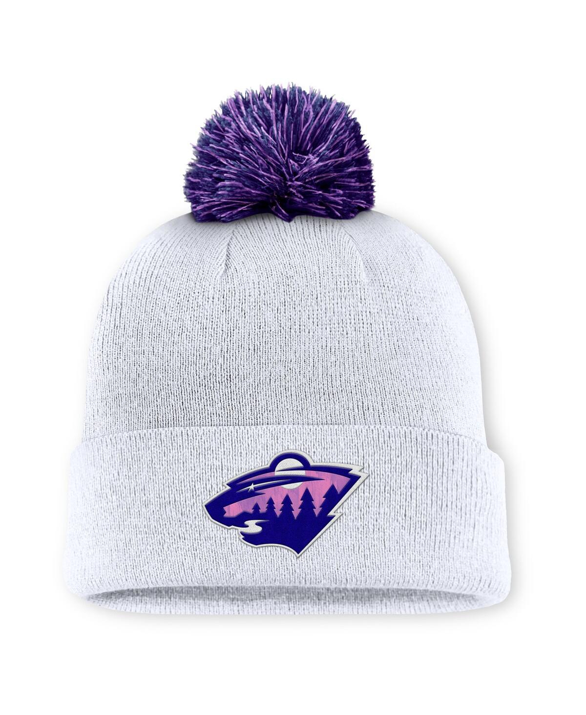 Click here for Mens White Minnesota Wild Authentic Pro Hockey Fig... prices