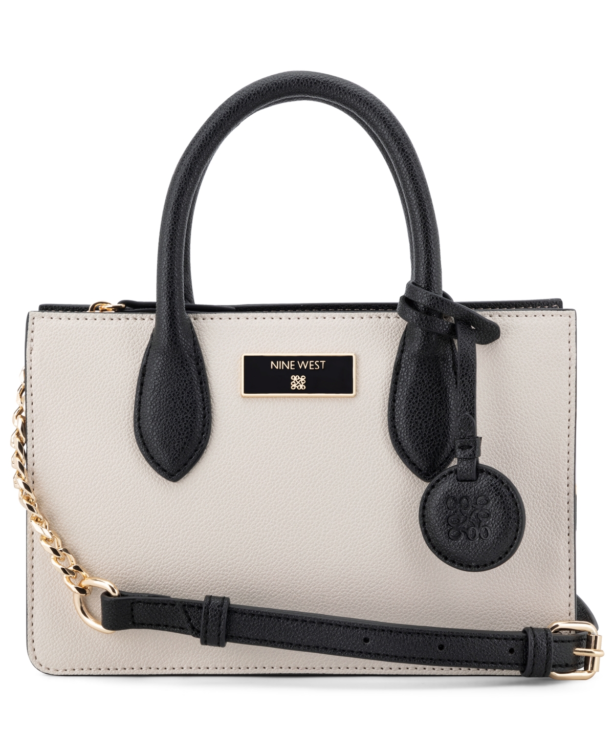 Click here for Nine West Magdalina Mini Tote Crossbody Bag - Milk... prices