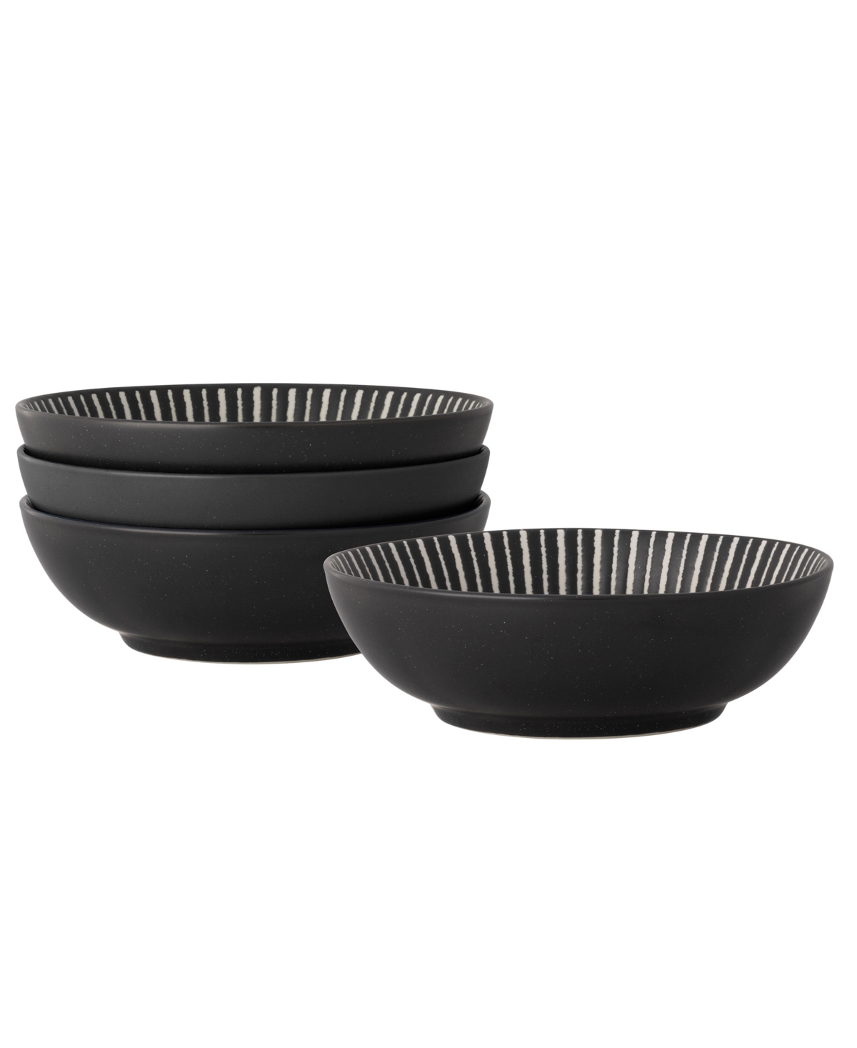 Click here for Noritake Colorwave Stripe Cereal Bowls  Set of 4 -... prices