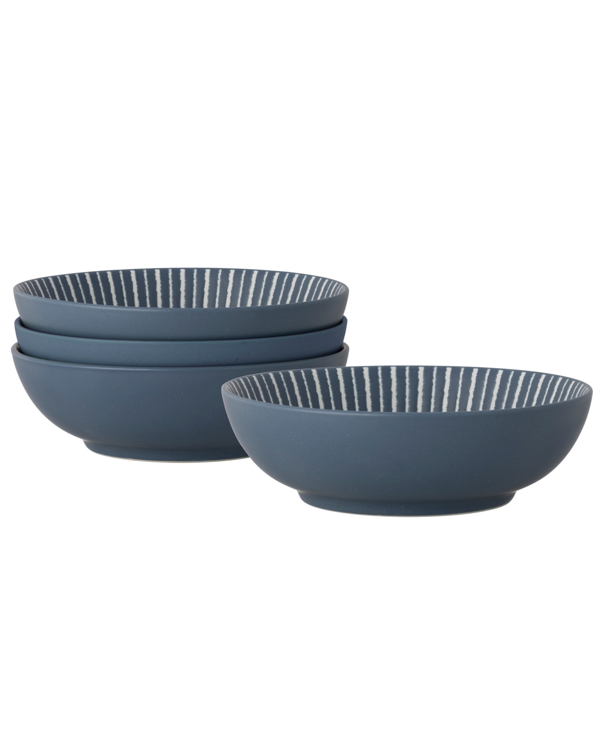 Click here for Noritake Colorwave Stripe Cereal Bowls  Set of 4 -... prices