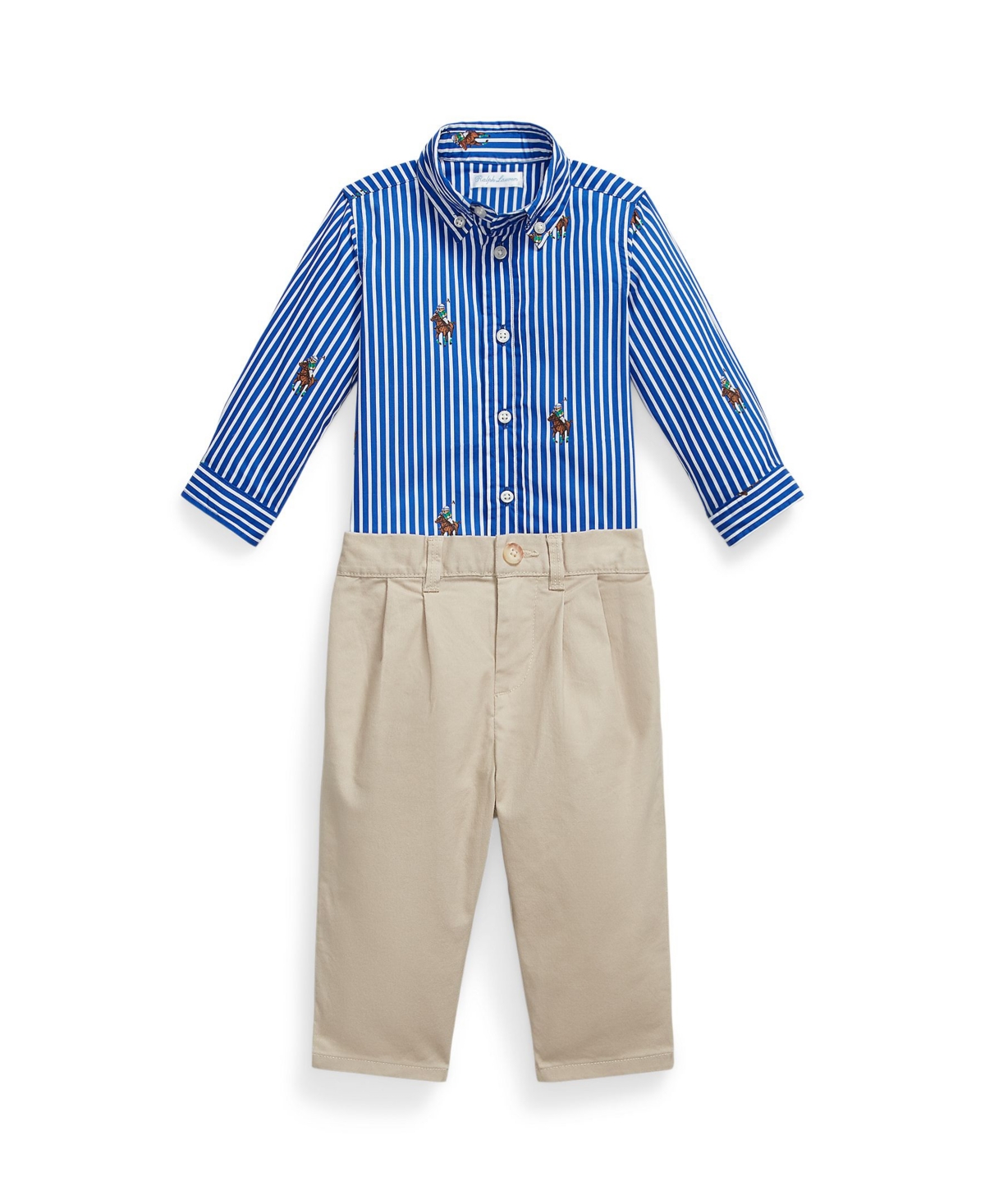 Click here for Polo Ralph Lauren Baby Boys Long-Sleeve Shirt and... prices