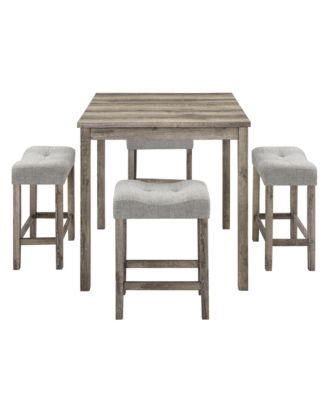 Click here for Casainc Industrial 5 Piece Dining Set With Bar Tab... prices
