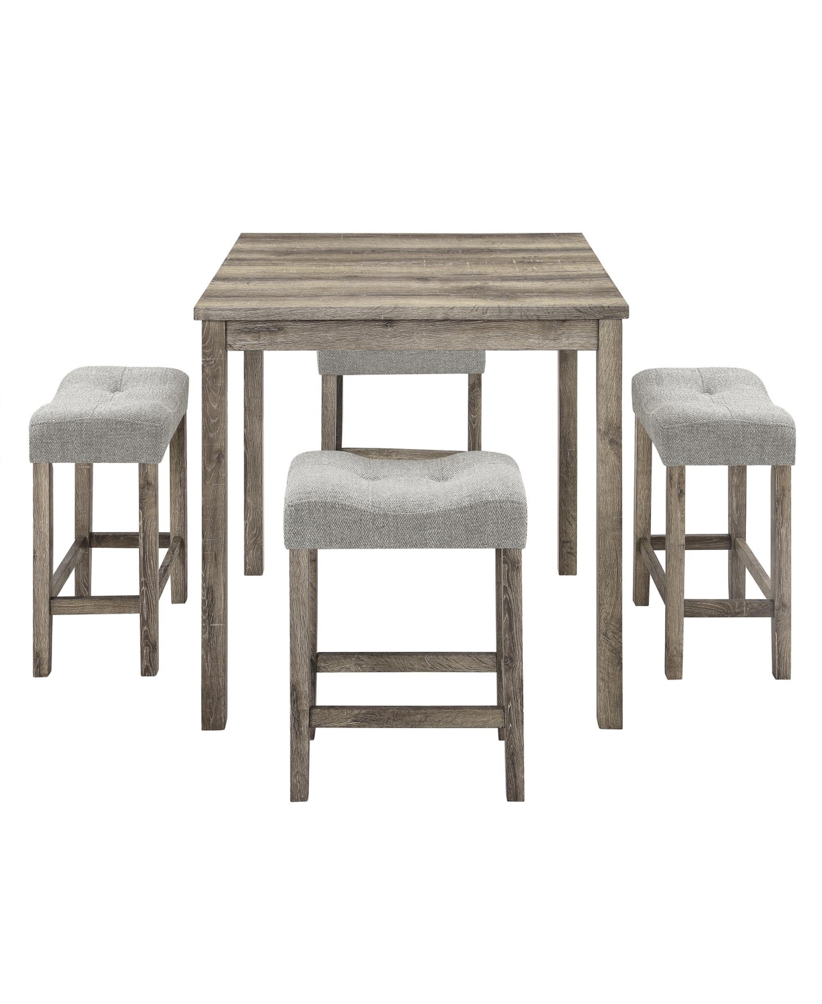 Click here for Casainc Industrial 5-Piece Dining Set with Bar Tab... prices