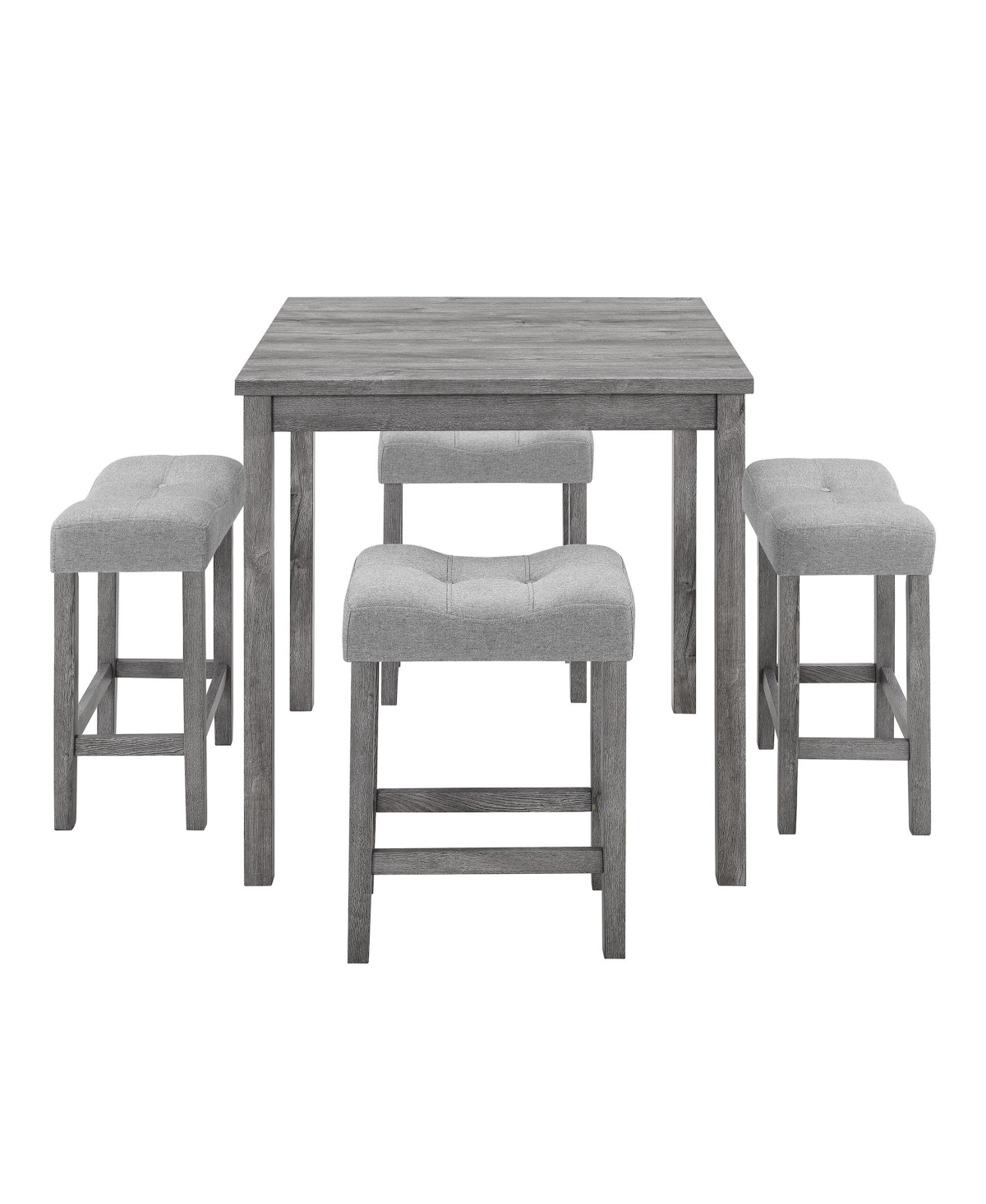 Click here for Casainc Industrial 5-Piece Dining Set with Bar Tab... prices