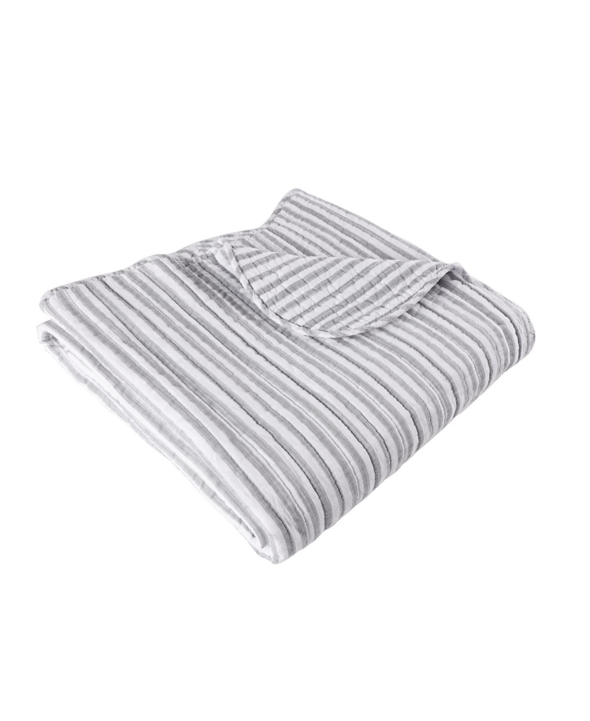 Click here for Levtex Martha Stripe Reversible Quilted Throw  50... prices