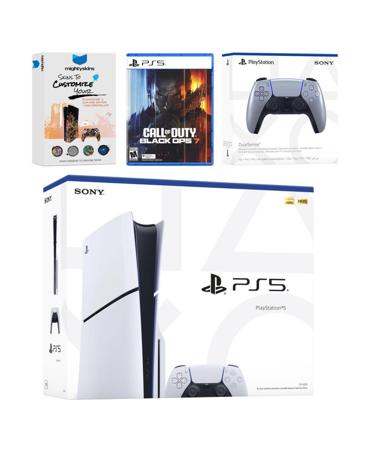 Click here for Sony PlayStation 5 Slim Disc Bundle with Call of D... prices